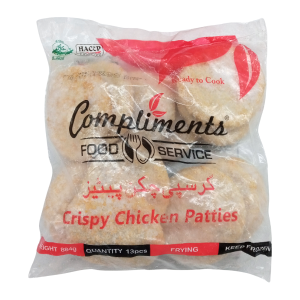 Compliments Crispy Chicken Patties 13Pcs 884g – Nazar Jan's Supermarket