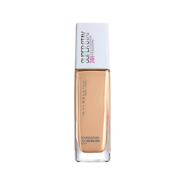 Maybelline Super Stay 24H Full Coverage Foundation 220 Natural Beige 3 – Nazar Jan's Supermarket