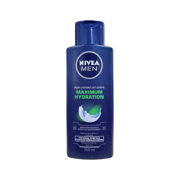 Nivea Men Maximum Hydration Body Lotion 250ml – Nazar Jan's Supermarket