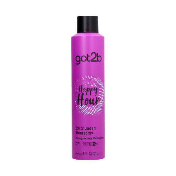 Buy Original Schwarzkopf Got2b Happy Hour 24 Hours Hold Hair Spray 300ml – Nazar Jan's Supermarket