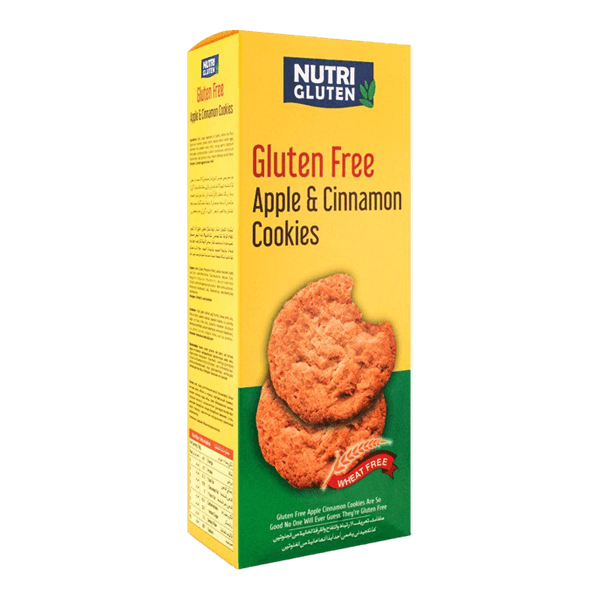 Nutri Gluten Free Apple And Cinnamon Cookies 100gm – Nazar Jan's ...