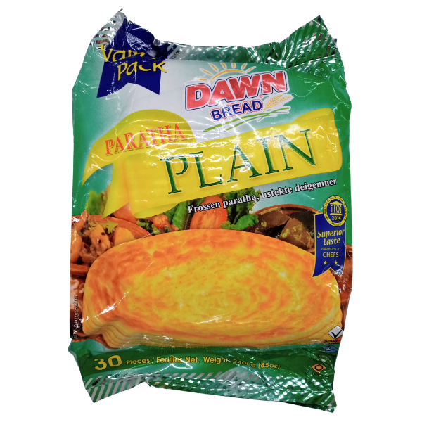 Dawn Bread Plain Paratha Jumbo Pack 30Pcs – Nazar Jan's Supermarket