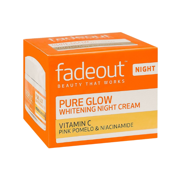 Fadeout Pure Glow Whitening Night Cream 50ml – Nazar Jan's Supermarket