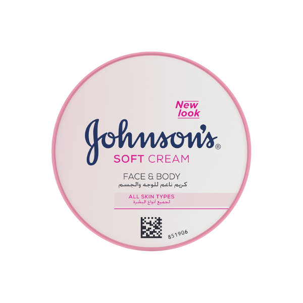 Johnson's Soft Cream For Face And Body 200ml – Nazar Jan's Supermarket