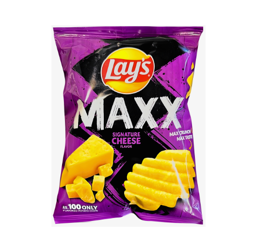 LAYS MAXX SIGNATUR CHEESE FLAVORED CHIPS 56G – Nazar Jan's Supermarket