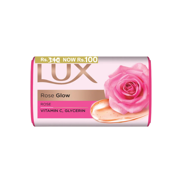 Lux Rose Glow Soap 98g – Nazar Jan's Supermarket