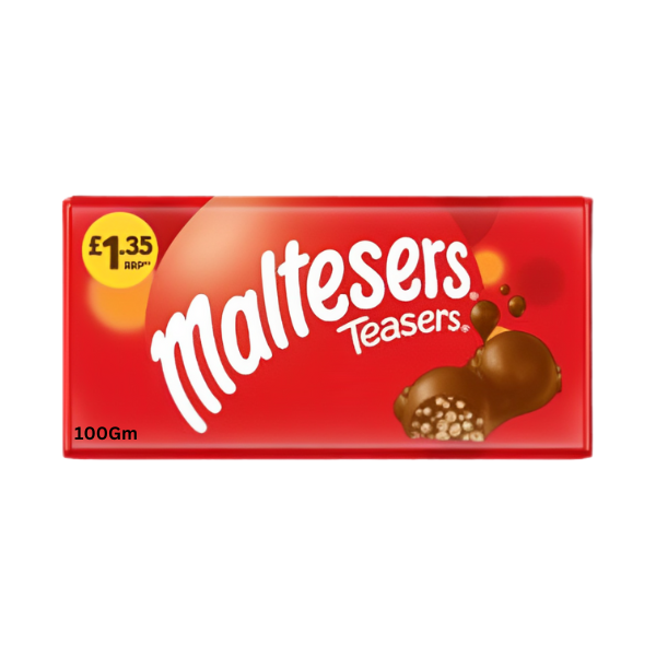 Maltesers Teasers Chocolate Bar 100Gm – Nazar Jan's Supermarket