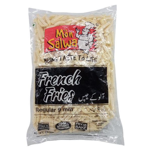 Mon Salwa French Fries Regular 9mm 2.5Kg – Nazar Jan's Supermarket