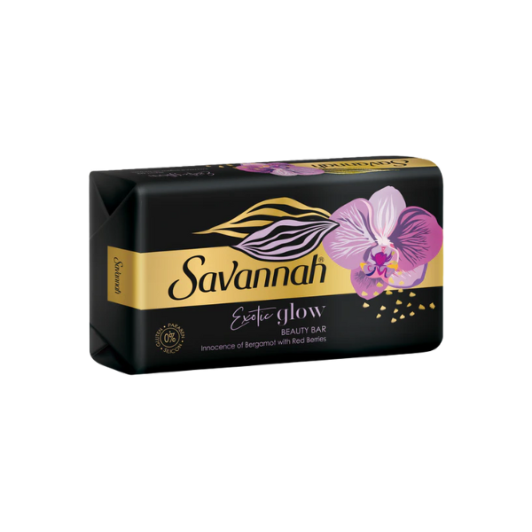 Savannah Exotic Glow Beauty Soap 125Gm – Nazar Jan's Supermarket