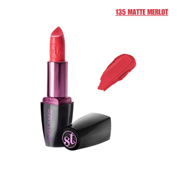 Sweet Touch Matte Moist Lipstick 135 Matte Merlot 4Gm – Nazar Jan's ...