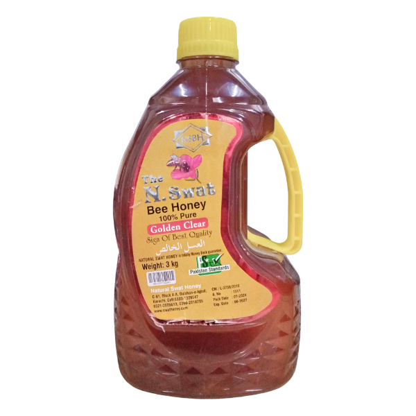 THE NATURAL SWAT BEE HONEY 3KG – Nazar Jan's Supermarket