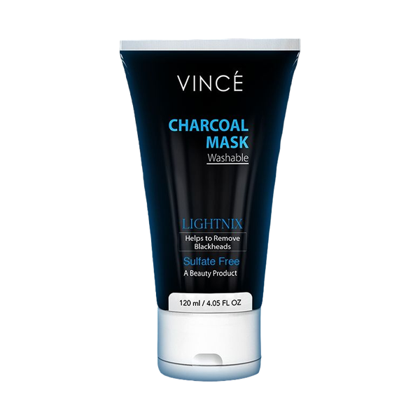 Buy Vince Charcoal Mask Washable 120ml - Face Mask – Nazar Jan's ...