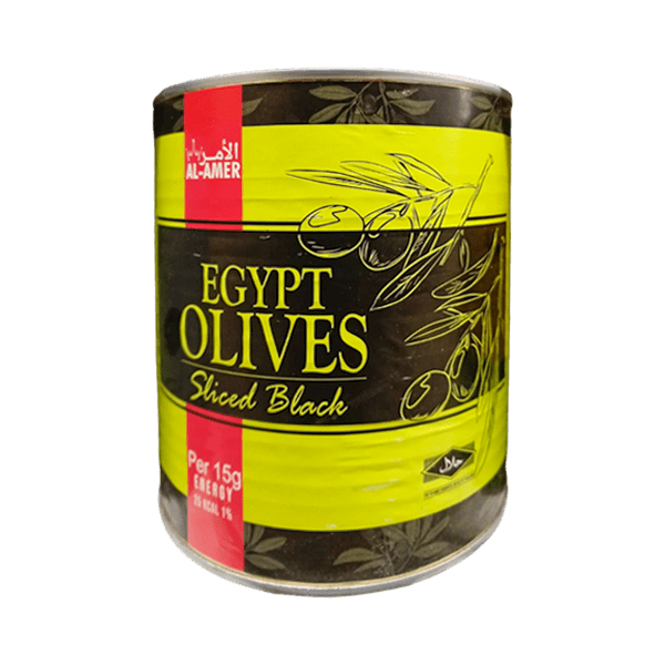 AL AMER EGYPT SLICED BLACK OLIVES 3KG – Nazar Jan's Supermarket