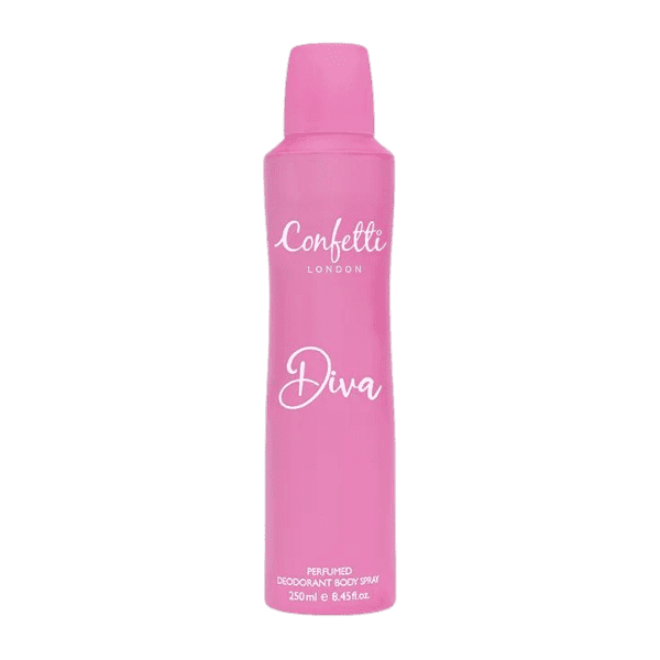 CONFETTI LONDON DIVA BODY SPRAY 250ML – Nazar Jan's Supermarket