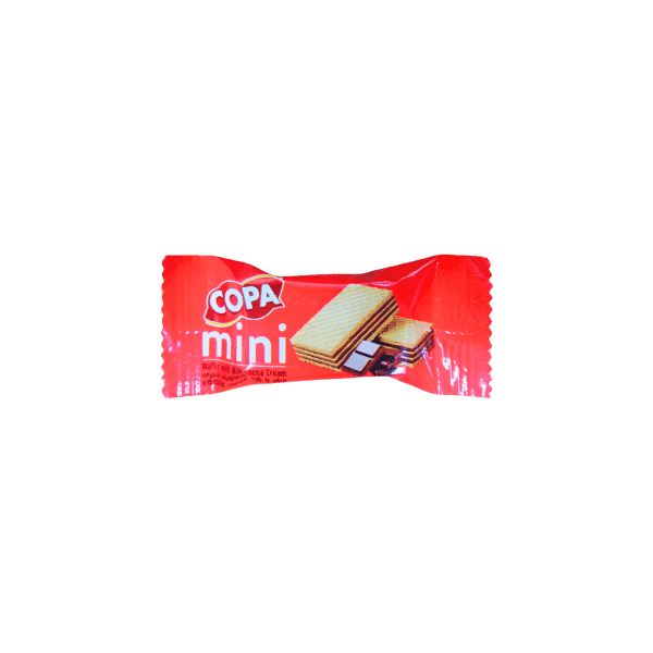 COPA MINI MILK COCOA CREAM WAFER 5GM – Nazar Jan's Supermarket