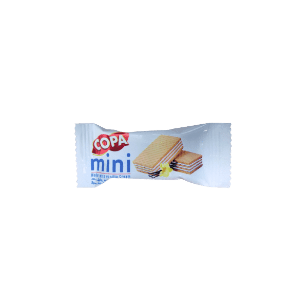 COPA MINI VANILLA CREAM WAFER 5GM – Nazar Jan's Supermarket