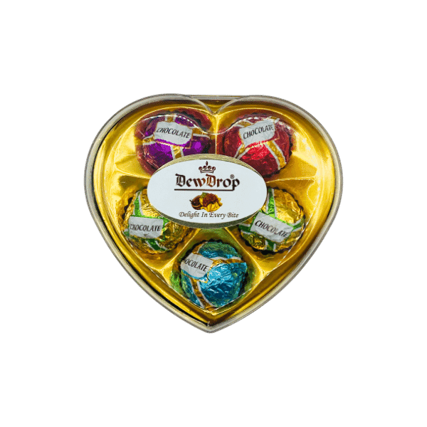 DEWDROP HEART CHOCOLATES MULTI COLOR 63G – Nazar Jan's Supermarket