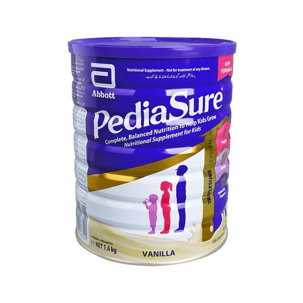 PEDIA SURE VANILLA MILK POWDER 1.6KG – Nazar Jan's Supermarket