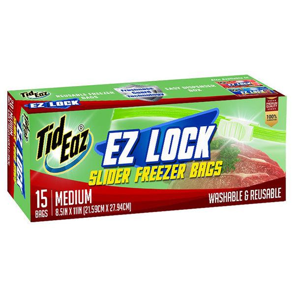 TID EAZ LOCK SLIDER FREEZER BAGS 15BAG – Nazar Jan's Supermarket