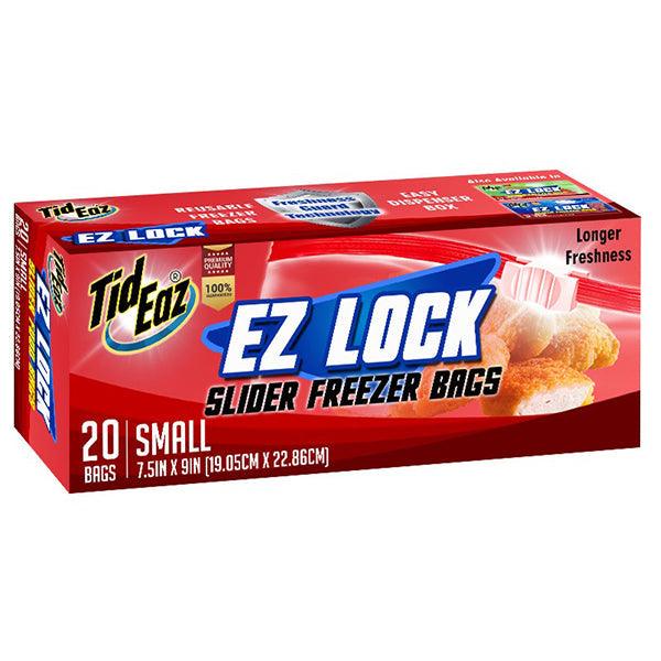 TID EAZ LOCK SLIDER FREEZER BAGS 20BAG – Nazar Jan's Supermarket