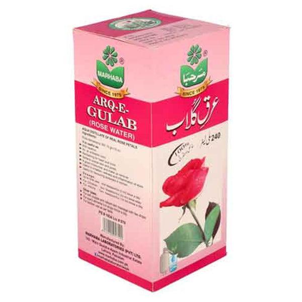 MARHABA ARQ-E-GULAB ROSE WATER 240ML – Nazar Jan's Supermarket