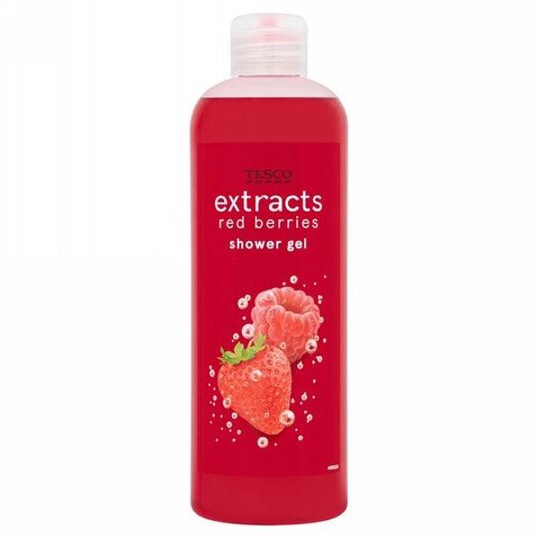 TESCO EXTRACTS RED BURRIES SHOWER GEL 500ML – Nazar Jan's Supermarket