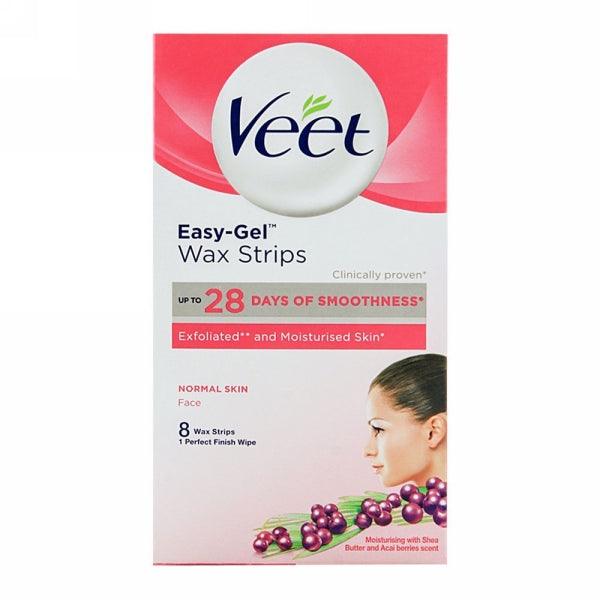 VEET FACE WAX STRIPS NORMAL SKIN 8PCS – Nazar Jan's Supermarket
